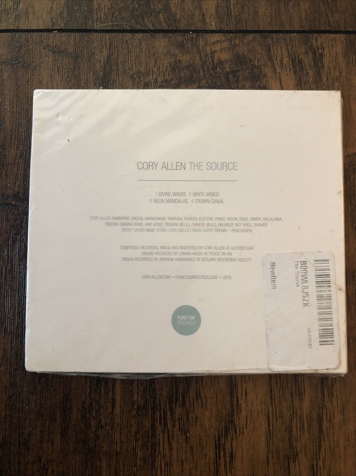 Cory Allen The Source Cd | eBay