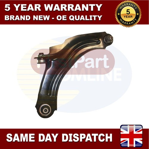 Fits Renault Clio 2012- Zoe 2012- Firstpart Front Right Lower Track ...