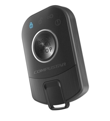 Compustar 2WR5R-SF 2-Way 1 Button LED Remote Up To 3 Mile Range for Pro ...