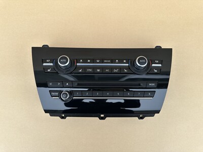 2015-2018 BMW F15 X5 FRONT CLIMATE CONTROL AC HEATER CONTROL PANEL ...