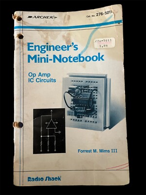 Archer Radio Shack Engineer's Mini-Notebook - Op Amp, IC Circuits 276 ...