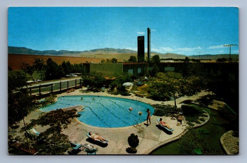 Postcard Vtg New Mexico White Winrock Motor Hotel Motel Albuquerque ...
