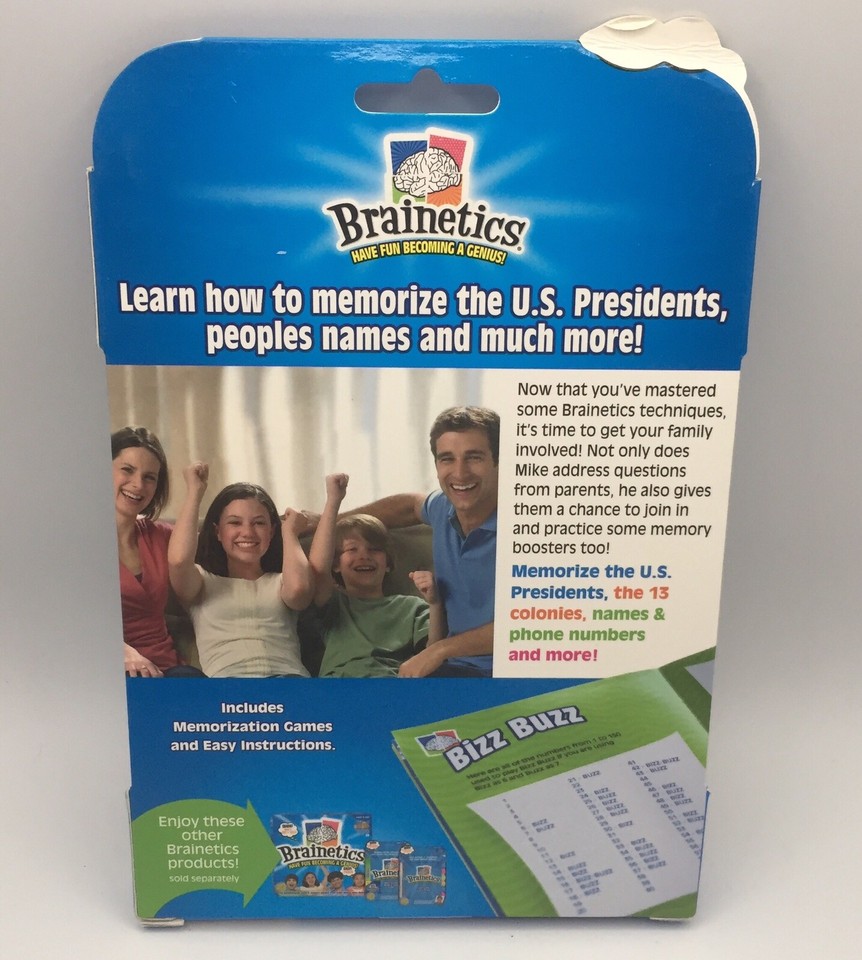 New BRAINETICS Have Fun Becoming A Genius Includes Playbook & DVD | eBay
