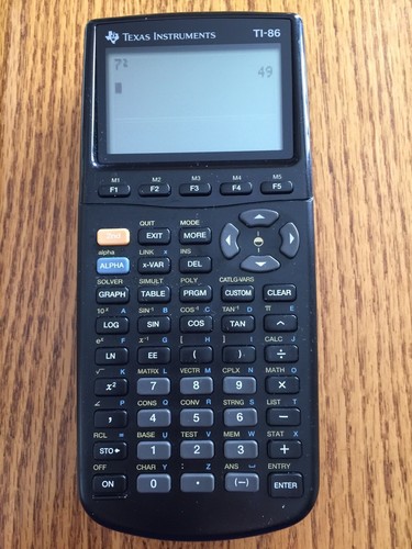 Texas Instruments TI-86 Graphing Calculator 33317197392 | eBay