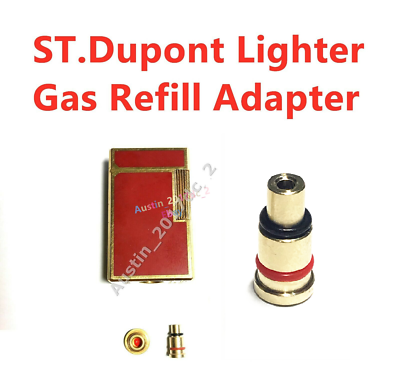 Dupont Lighter Gas Refill Adapter for L1 Red Caps | eBay