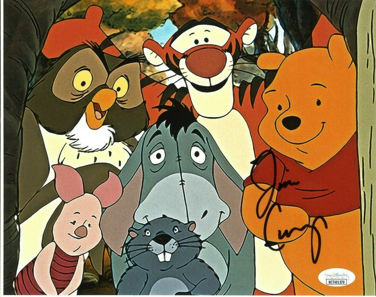 Jim Cummings Autographed Memorabilia | Signed Photo, Jersey ...