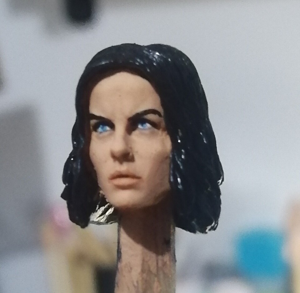 1/12 CUSTOM FEMALE HEAD SCULPT resin casted headcast DIY, YOU CHOOSE | eBay