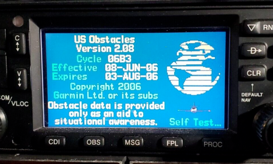 Garmin GNS 430 GPS NAV/COM P/N 011-00280-10 Mods 1-5, 7 - NON-waas - As ...