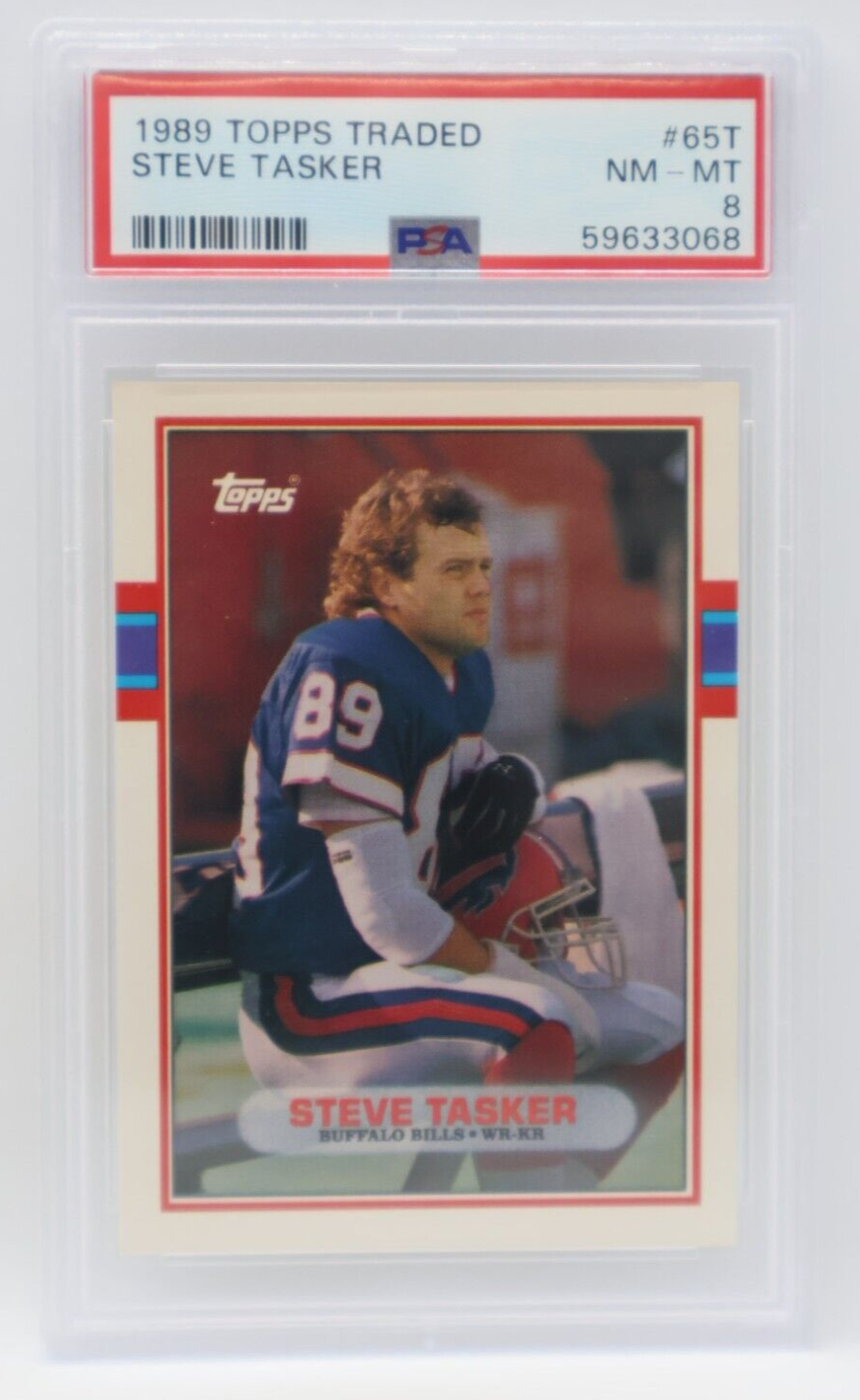 1989 Topps Traded - #65T Steve Tasker (RC) for sale online | eBay