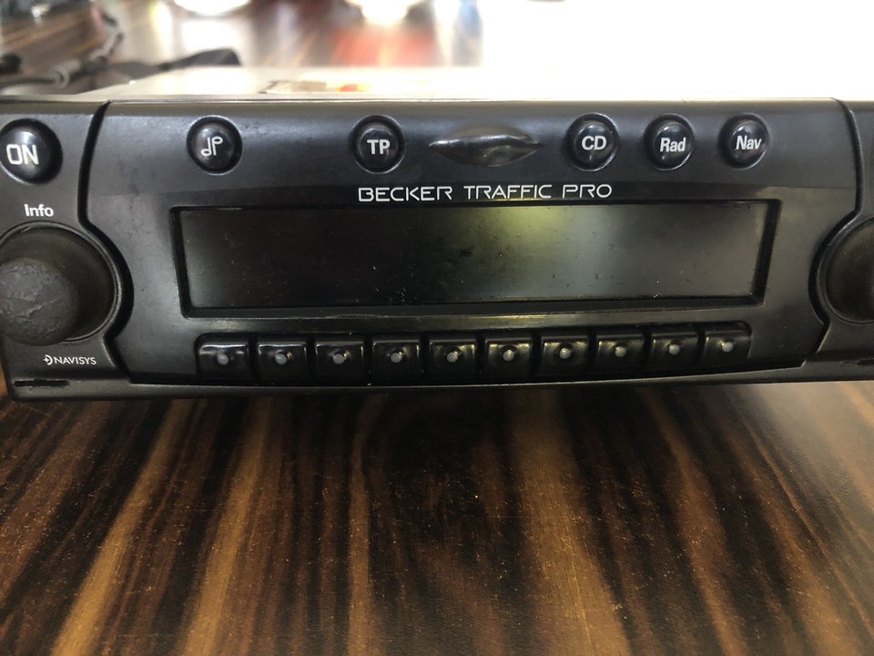 Mercedes Benz Becker Traffic Pro Becker BE4720 Auto Radio CD Disc ...