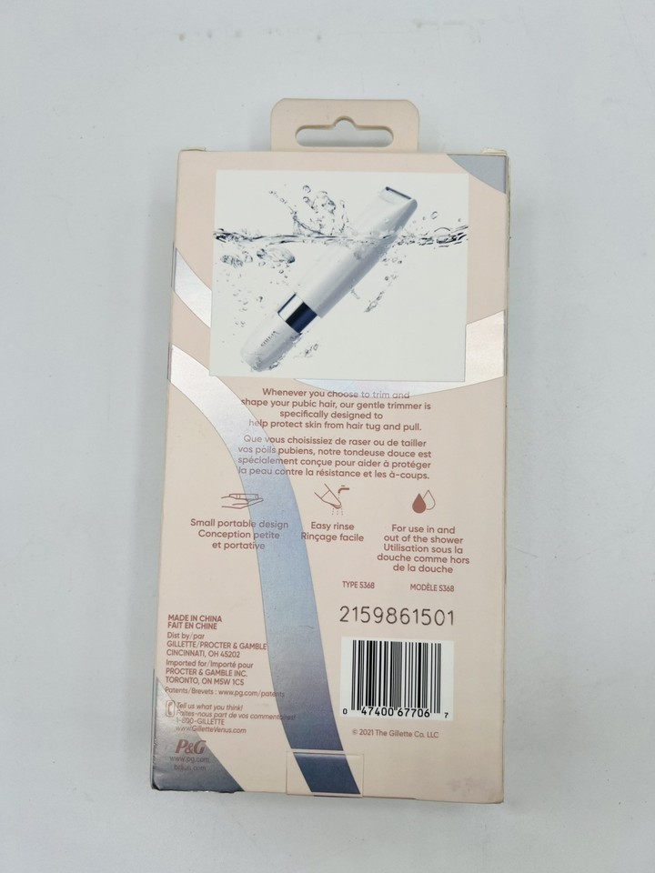 Gillette Venus Intimate Grooming Women's Electric Razor, Bikini Trimmer ...