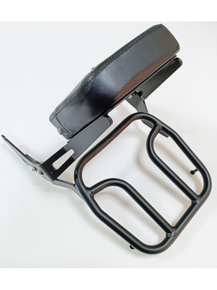 Rear Backrest Sissy Bar Luggage Rack for Triumph Bonneville T120 T100 ...