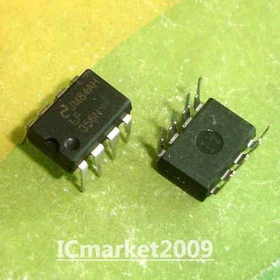 10 PCS LF356N DIP-8 LF356 Series Monolithic JFET Input Operational ...
