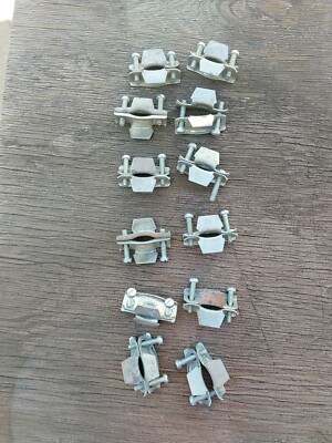 Metal Pipe Screw Clamps by TEMIC Lot of 12 | eBay