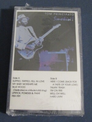 TOM PRINCIPATO SMOKIN' 1985 BLUES CASSETTE STEVE EARLE COVER:MY BABY ...