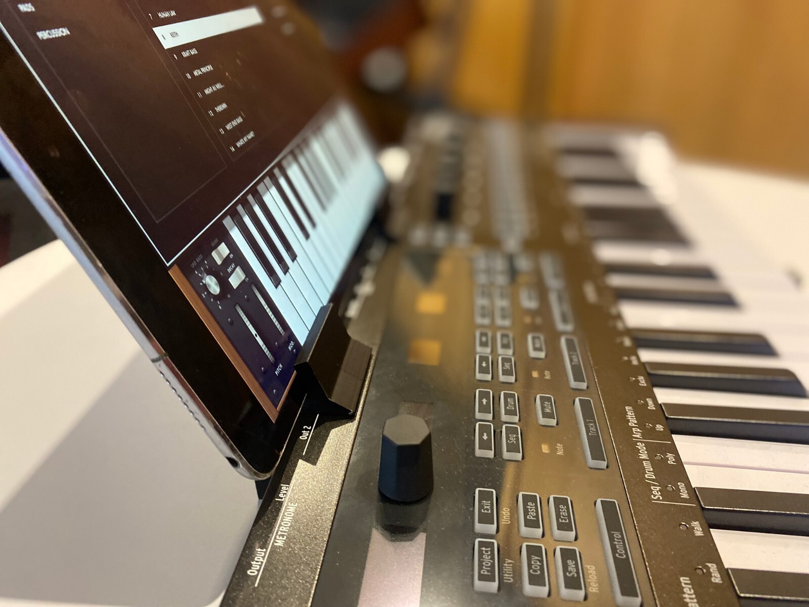 Stand Holder for Arturia KeyStep Pro Attach Your tablet IPAD ...