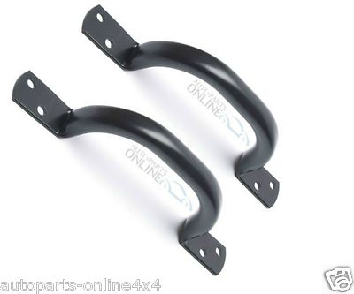Rear Corner Bumperette Grab Handle Land Rover Series and Defender ...