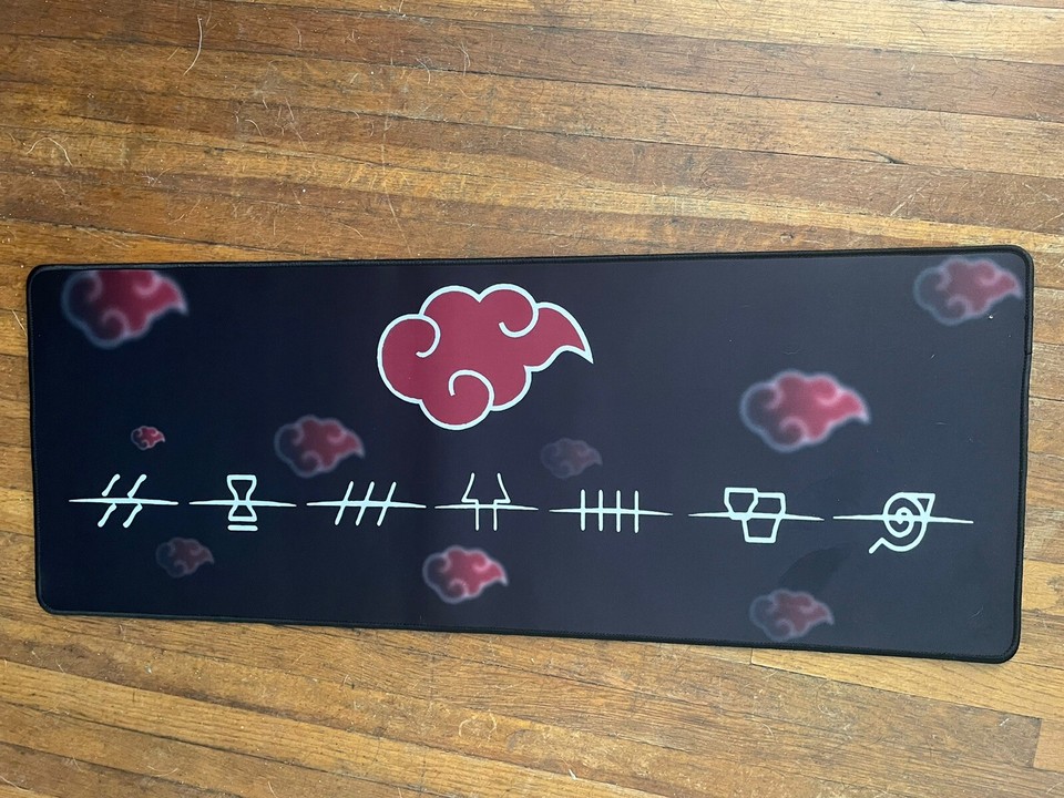 New Anime Naruto Akatsuki (XXL)Gaming Mouse Pad-Desk Computer Mouse Pad ...