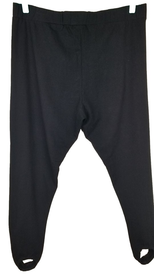 C'est La Vie 'That's Life' Ladies 2X Stirrup Leggings Black 22/24 Flat ...