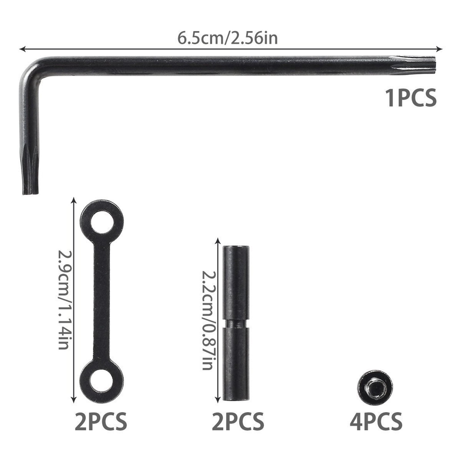 4 Pack Anti Walk Trigger Kit for.154 Small Pinholes Non-Rotation High ...