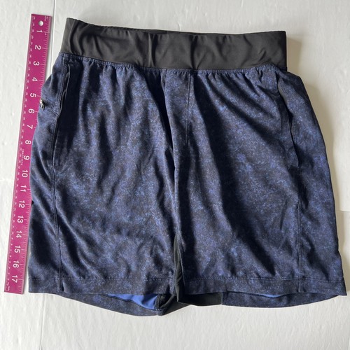 Fabletics Shorts Men's Small Blue Fundamental Unlined 8” Inseam | eBay