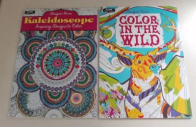 Two Kappa Adult Coloring - Designer Series Books | eBay