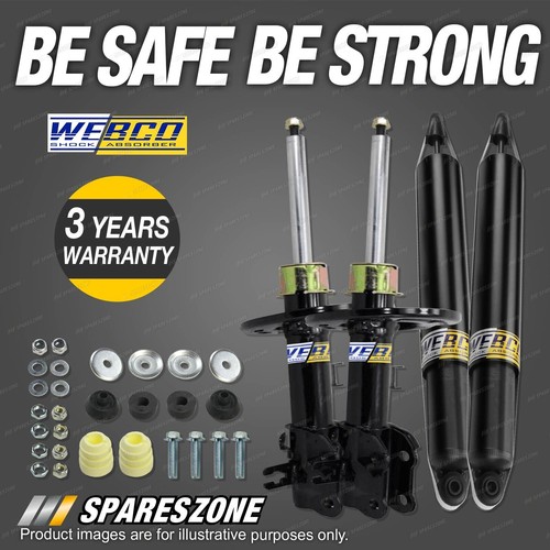 Front Rear STD or Lower Webco Shock Absorbers for Holden Commodore VR ...