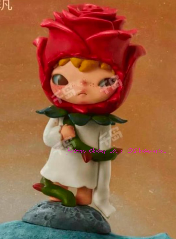 Perfect Pop Mart Hirono Rose Year Gift Action Figure In Stock Model | eBay