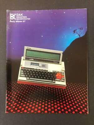 VINTAGE DAK INDUSTRIES CATALOG WINTER 1987 AUDIO VIDEO ELECTRONICS | eBay