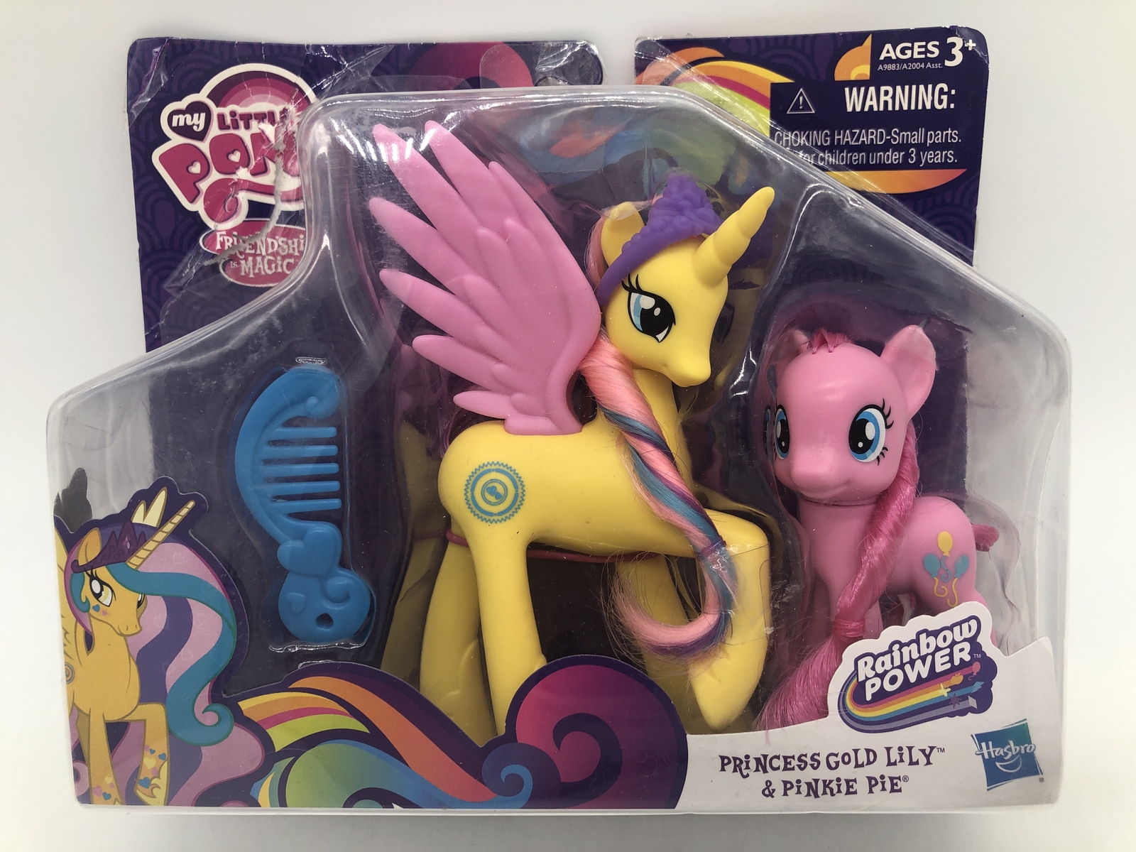 My+Little+Pony+Princess+Gold+Lily+and+Pinkie+Pie+Figures+A9883000 ...
