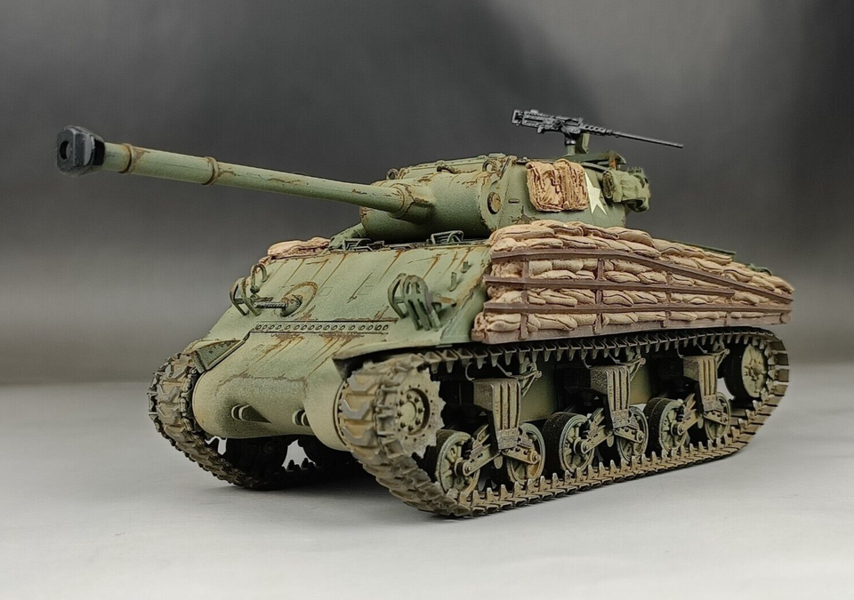 1/35 Built WWII U.S M36 B1 GMC Tank Destroyer w/Resin Sandbag ...