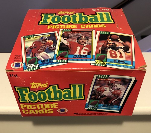Lot Of 2/1990 Topps Football 🏈 Factory Sealed 24 Jumbo Cello Packs~New ...