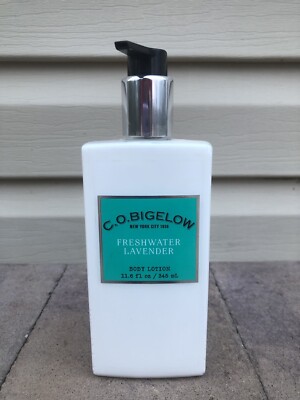 Bath Body Works C.O. Bigelow Freshwater Lavender Lotion 11.6 oz pump | eBay