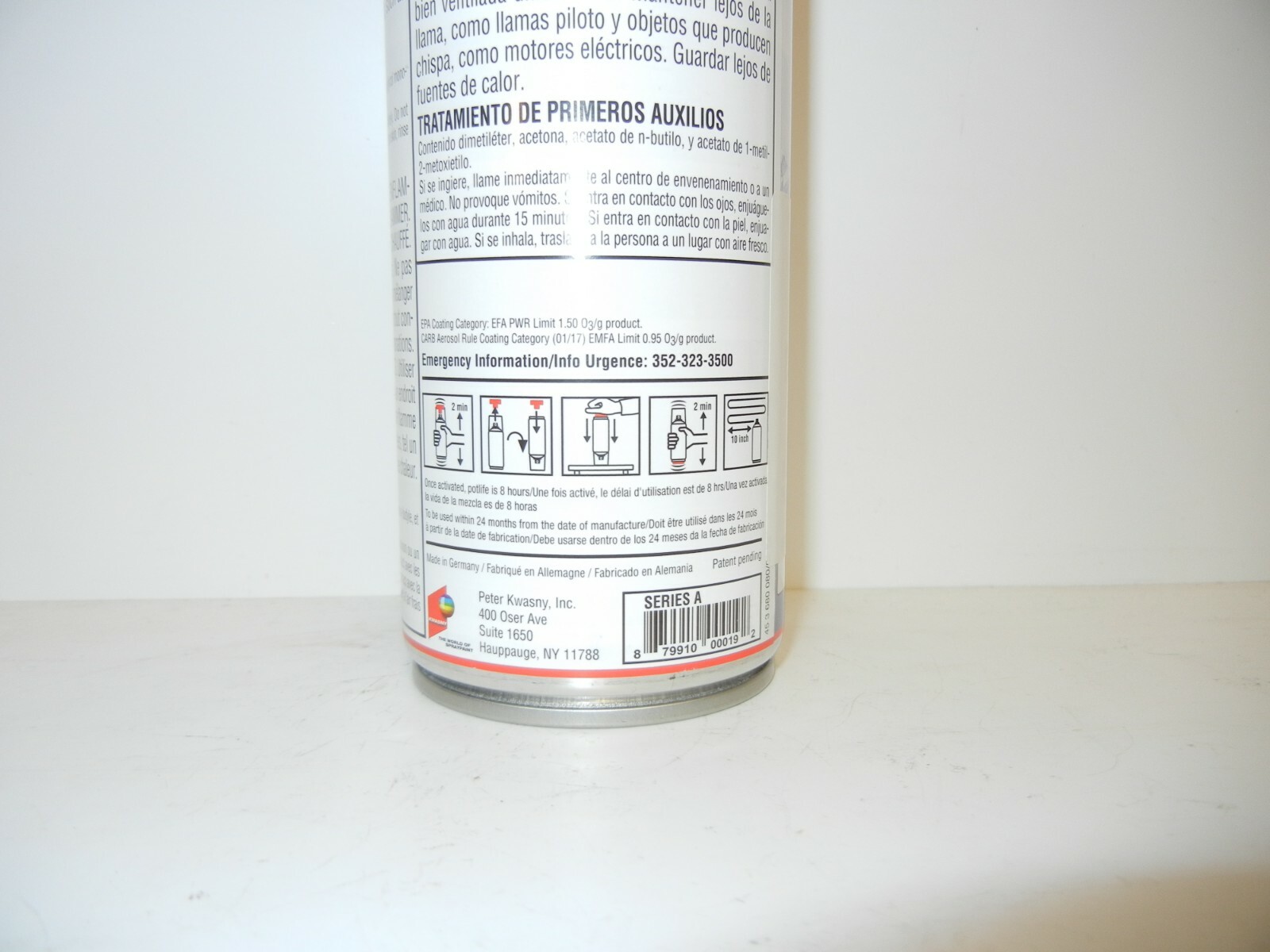 Spray Max 2K High Gloss Urethane touch up Paint code 040 White for ...