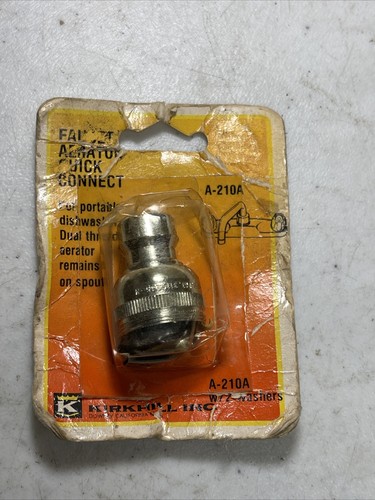 Kirkhill Faucet Aerator Quick Connect A-210A | eBay