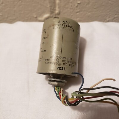 Triad A-52 Interstage Transformer | eBay