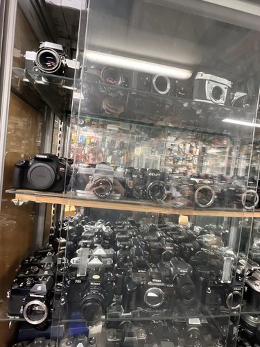 Estate Sale! Camera Lot Film Camera Box $100-200 Value Box 3-5 Cameras ...