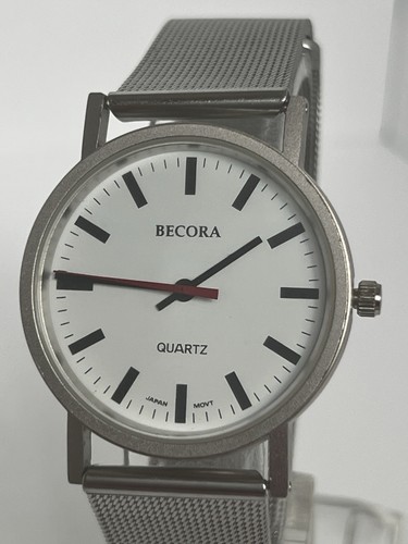 Women BECORA Silver Steel Watch Beautiful WQ-021 | eBay