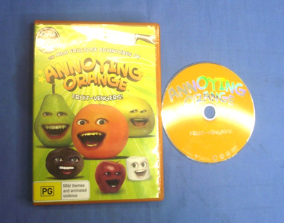 The High Fructose Adventures Of Annoying Orange Fruit-Vengers - DVD ...