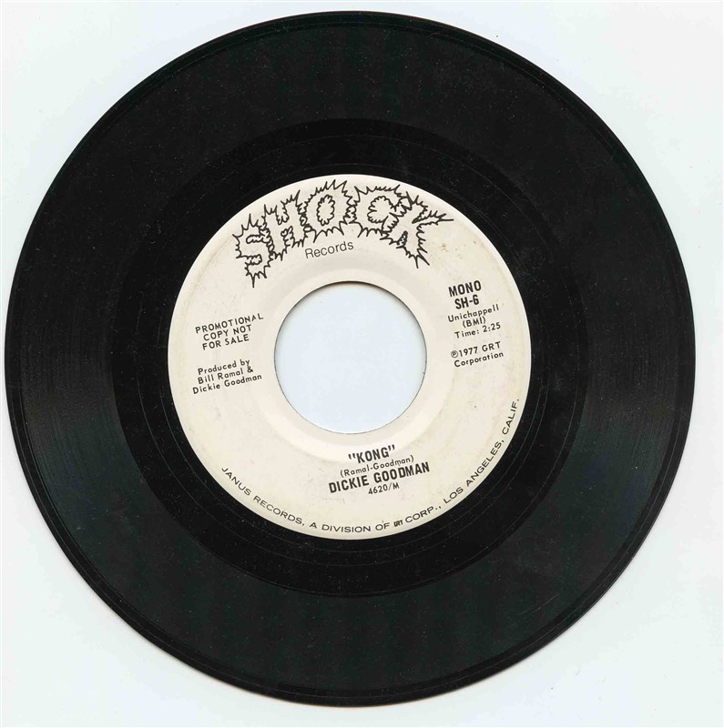 Dickie Goodman Shock Records Promo Copy 45 Kong Stereo and Mono | eBay