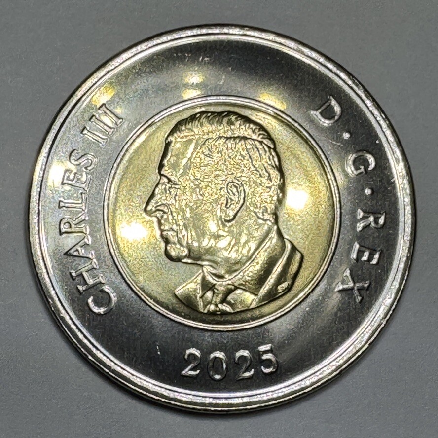 2025 First Strike Canadian Toonie $2 King Charles III Coin from RCM ...