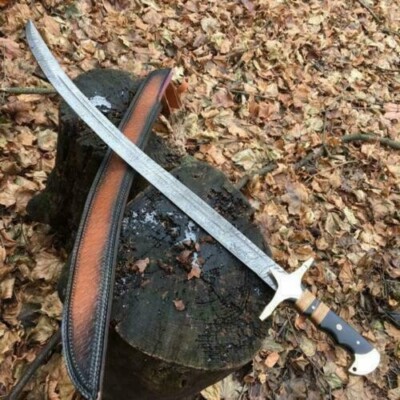 36 '' Real Handmade İslamic Sword,Long sword,Scimitar sword,ottoman ...