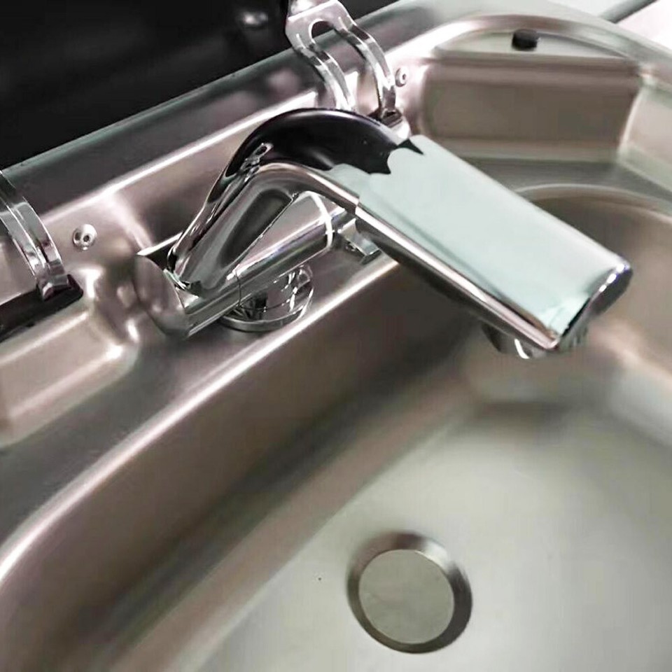 NEW Boat RV Caravan Camper Tap 360 Cold Hot Folding Kitchen Faucet GR ...