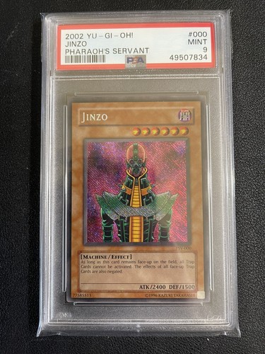 2002 Jinzo Holo misprint PSV-000 Reverse Holo Misprint Secret Rare ...