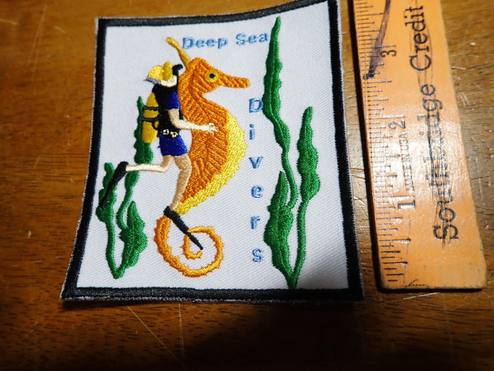 SCUBA DIVING DEEP SEA DIVING SCUBA TANKS DEEP SEA DIVERS PATCH BX E #9 ...