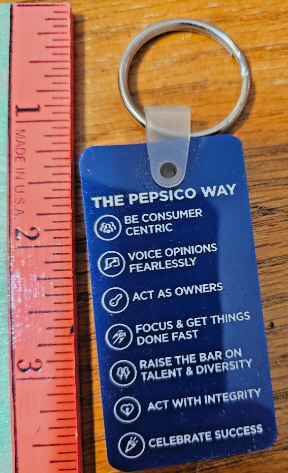 NEVER USED Blue Pepsico/Frito Lay employee give away keychain RARE | eBay