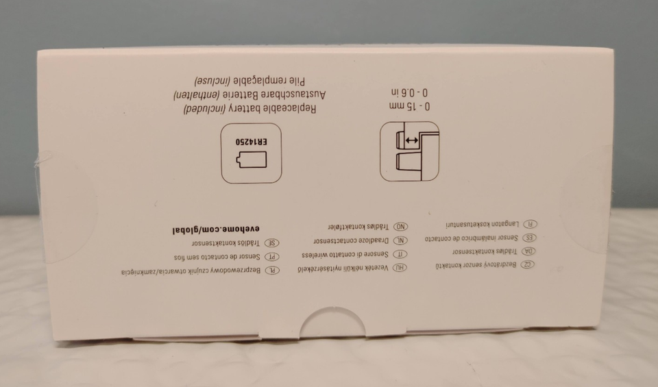 Eve Door and Window Sensor with Matter Over Thread - Wireless Contact ...