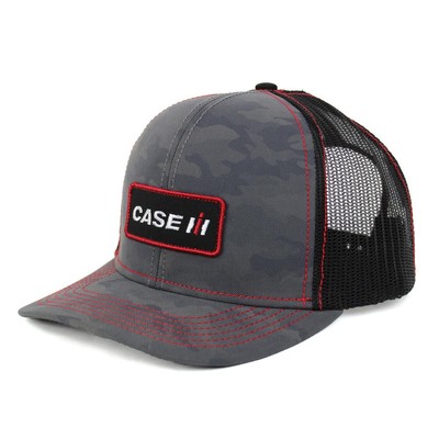 Case IH Emroidered Logo Patch on Camo with Black Mesh Back Cap OBT173 ...