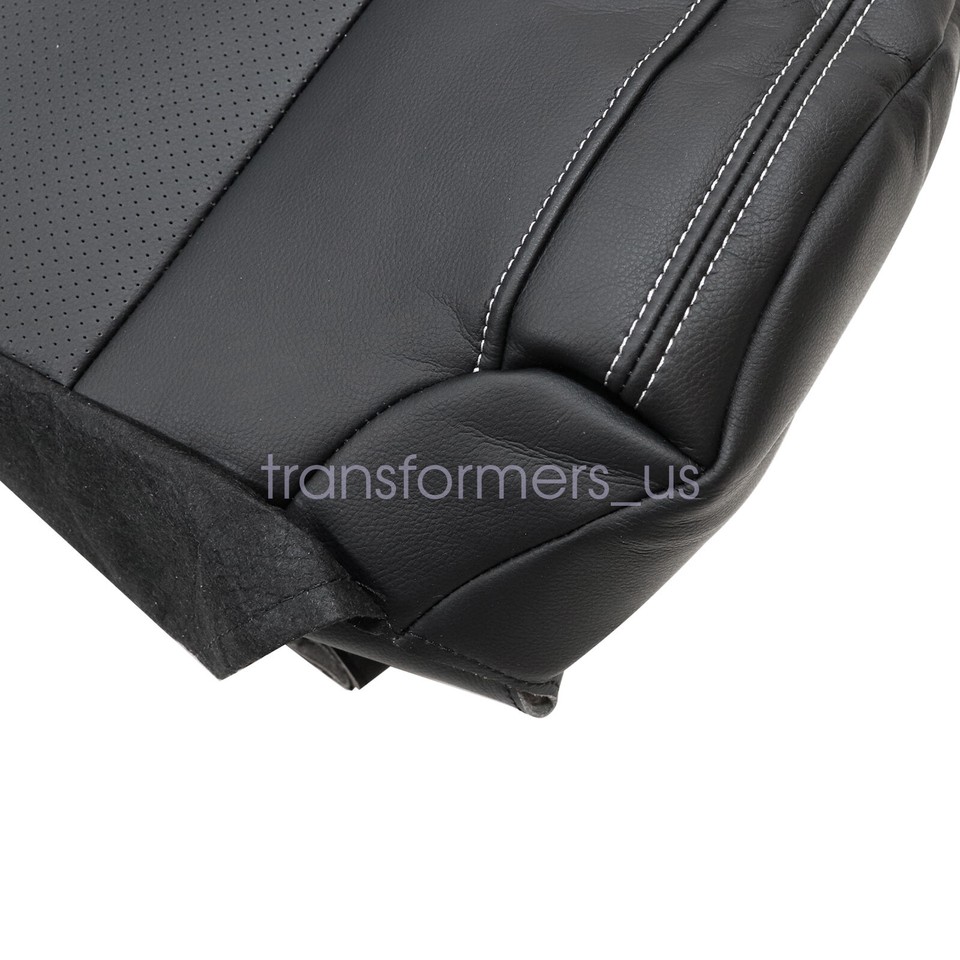 For 2015-2017 Ford F150 Lariat Front Side Bottom Top Seat Cover Black ...
