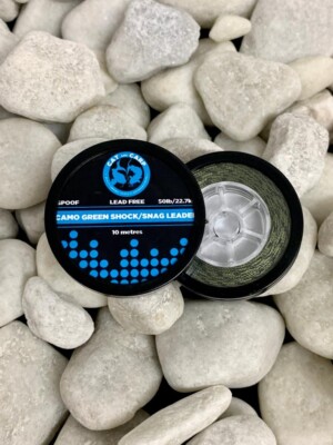 10M Carp Braided Leader 50lb. Carp Shock Leader Carp Snag Leader Lead ...